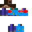 Steve Tuvalu Flag | Minecraft Skin