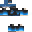 Blue Creeper Arcade Avatar | Minecraft Skin