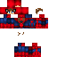 Spiderman girl in spiderman suit | Minecraft Skin