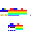 rainbow outfit base | Minecraft Skin