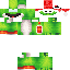 Face chin yoshi with cool glasses | Minecraft Skin