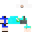 Finn Mertens with sword | Minecraft Skin
