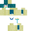 Scuffed Poseidon Redesign | Minecraft Skin