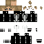 skeleton buzzcut girl | Minecraft Skin