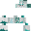 silver water dragon | Minecraft Skin