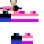 DemiS+GyneR and Genderfluid Gradient Derp Skin | Minecraft Skin