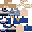 eras tour Taylor Swift midnights Blue karma outfit 3 | Minecraft Skin