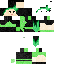 Dilara X Shego mit mit mehr augenbraun | Minecraft Skin