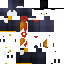 French Penguin With Baguette | Minecraft Skin