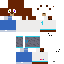 Dropout bear (graduation) | Minecraft Skin