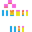 pan flag landscape | Minecraft Skin