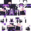 chica morada | Minecraft Skin