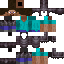 Steve with netherite armor | Minecraft Skin