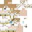 eras tour Taylor Swift lover gold bodysuit with guitar | Minecraft Skin