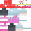 Peter Dsaf In Pink Dress | Minecraft Skin