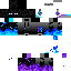 Blue+Purple Enderman | Minecraft Skin