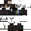 TWD Daryl Dixon Wings symmetrical | Minecraft Skin