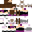 checker pattern girl | Minecraft Skin