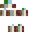 Stone/Sand/Oakwood/Grass/Sky/Nether rack Camouflage | Minecraft Skin