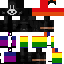 LGBTQ PRIDE FLAG | Minecraft Skin