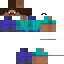 Scarred Mustache Steve | Minecraft Skin