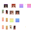 pastel blocks | Minecraft Skin