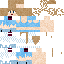 eras tour Taylor swift 1989 blue outfit final version | Minecraft Skin