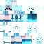 blue cinders ; fs . . | Minecraft Skin
