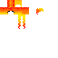 Fire Elemental Hair Base | Minecraft Skin