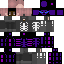 Purple Skull Trooper | Minecraft Skin