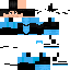 Invincible Blue Suit Maskless | Minecraft Skin