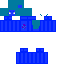 Bluey the human bot | Minecraft Skin