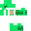 Dino without any outer layer | Minecraft Skin