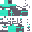 Vortex Armor from Terraria | Minecraft Skin