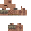 Buff Villager with Castaway Pants | Minecraft Skin