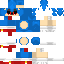 Classic Sonic.Exe 2.0 | Minecraft Skin
