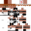 villager in maid outfit with cake on its head | Minecraft Skin