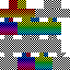 Rainbow Checker Pattern | Minecraft Skin