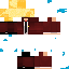 Cheesy head of blue fungus | Minecraft Skin