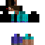corrupted steve | Minecraft Skin