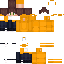doogile with orange jumper | Minecraft Skin