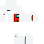 red amongus pixel art | Minecraft Skin