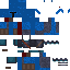 custom blue warden skin | Minecraft Skin