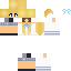 Aphmau Phoenix drop high girl with blonde hair | Minecraft Skin