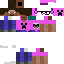PGN steve gamer style fixed again | Minecraft Skin