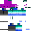 pride axolotl purple | Minecraft Skin