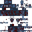 Salvage bloody werewolf with chain coller | Minecraft Skin