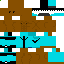 Brown Kid Nike tech fleece Central Cee | Minecraft Skin