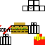 cartoon/food charter | Minecraft Skin