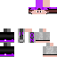 Menino de conjunto roxo | Minecraft Skin